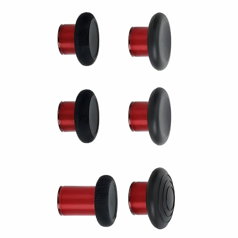 Подходит для Xbox One Elite 2 металлическая перекидная крышка-красная и черная