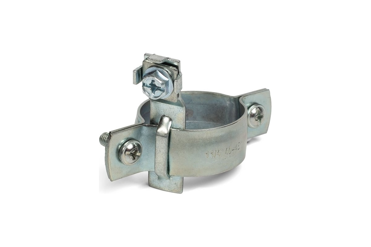Хомут трубный заземления ТХ3 FORTISFLEX 1 1/4”, М8 {80543} (1 шт)
