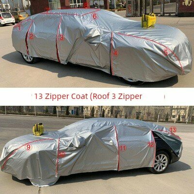 Защитный чехол для автомобильной краски с отдельной липкой лентой, антистатический, 18-дюймовая молния, защитный чехол