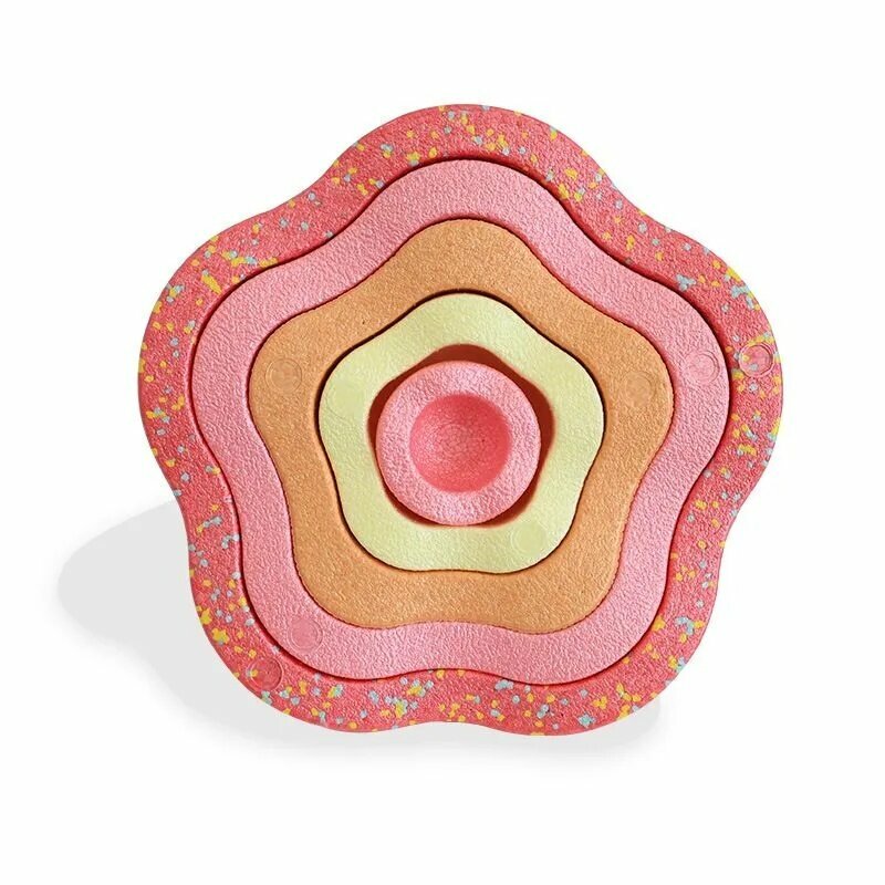 Балансир-Набор из 5 частей Тренировка равновесия у детей, красный