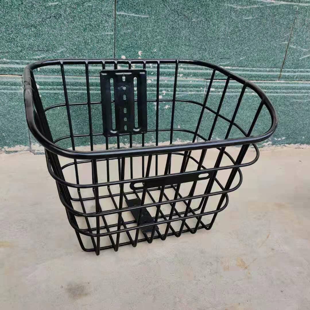 Корзина для хранения на заднем сиденье велосипеда, корзина для электровелосипеда, корзина на переднюю раму, утолщенная и увеличенная универсальная
