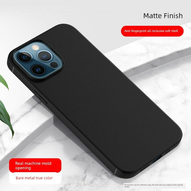 Премиум матовый силиконовый мягкий чехол для iPhone 12 mini с большими отверстиями для объектива, ударопрочный,