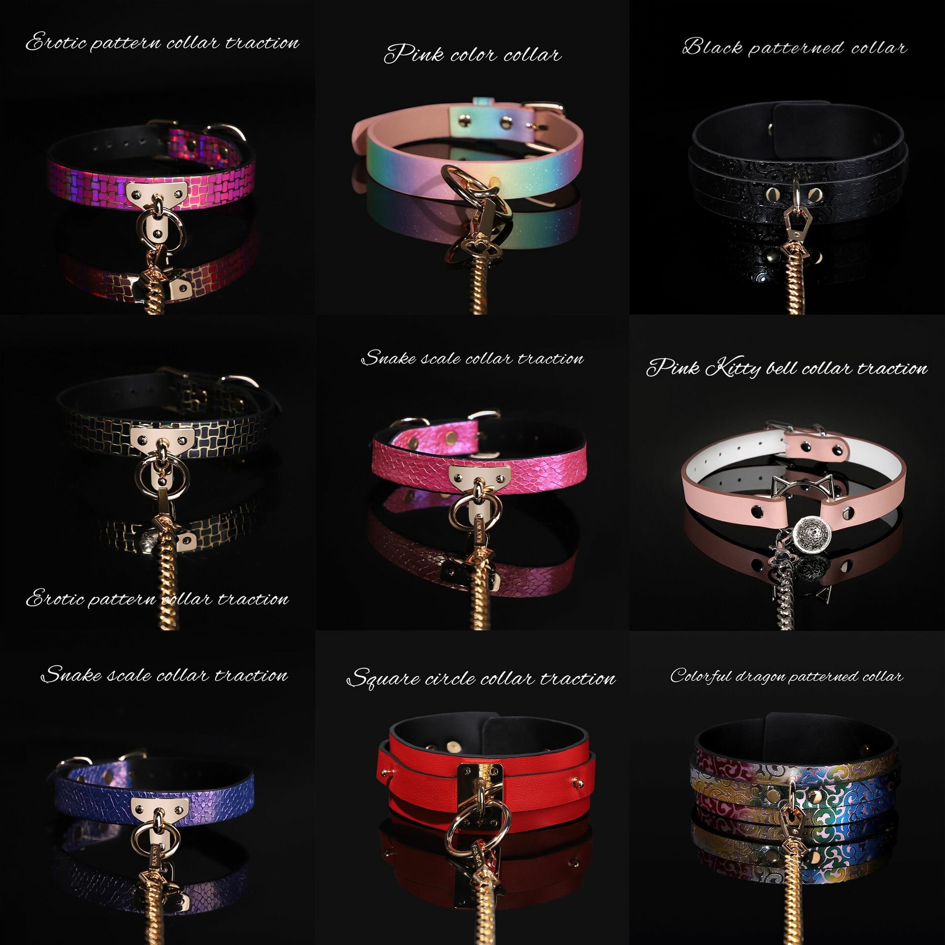 Ошейник SM для БДСМ