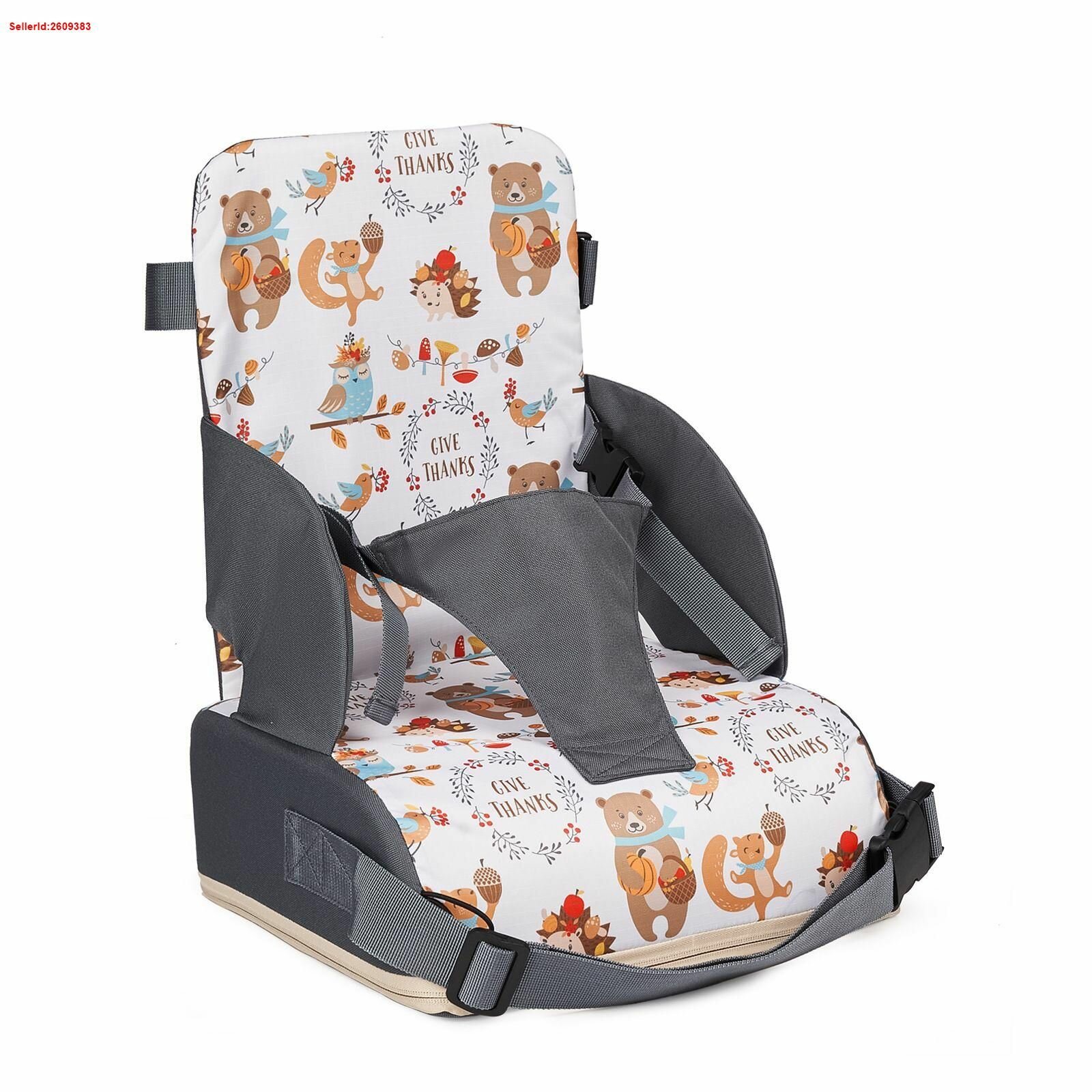 Мобильный стульчик бустер для кормления ребёнка