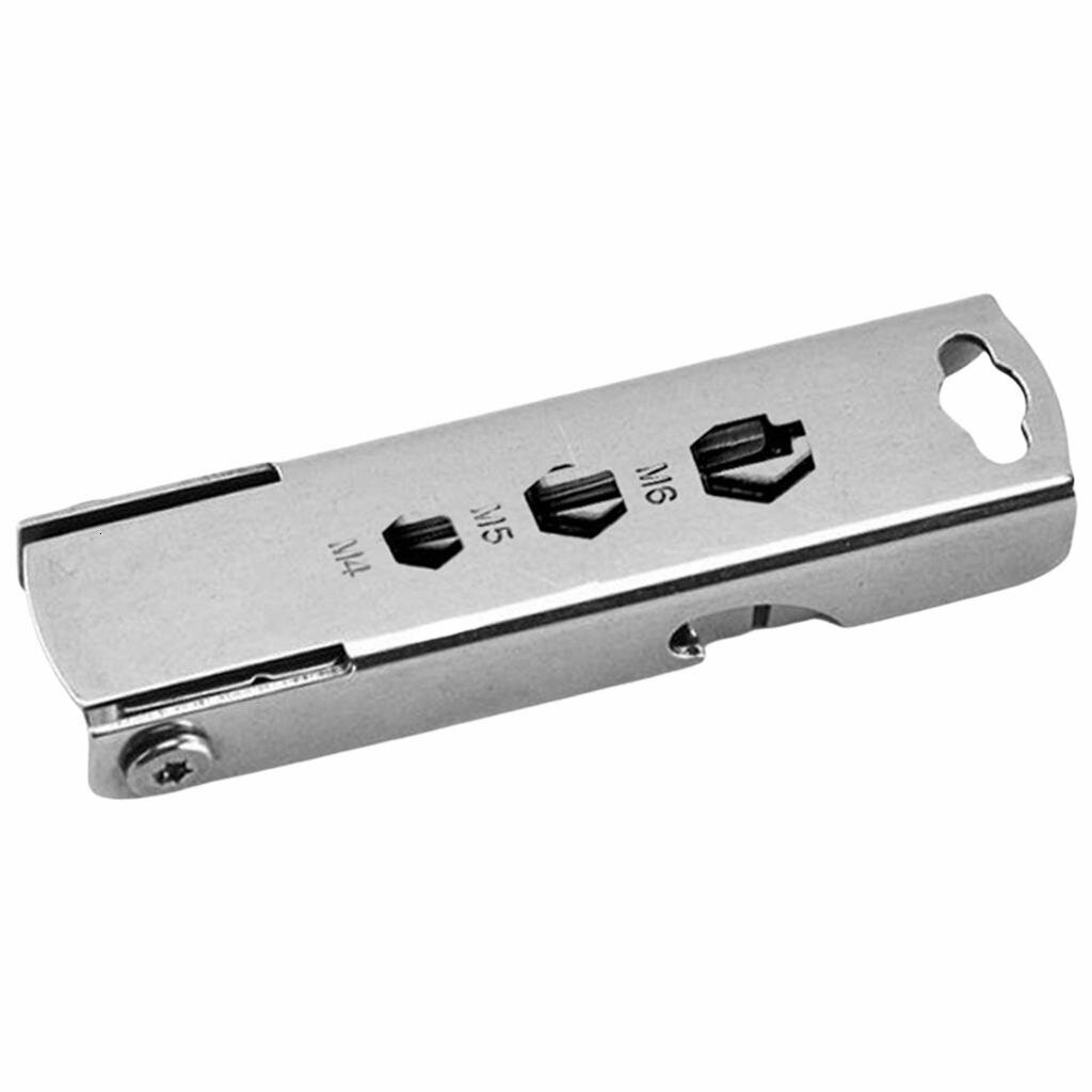 Многофункциональный карманный нож из нержавеющей стали с отверткой