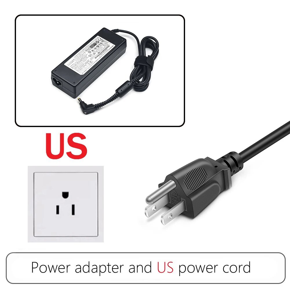 Зарядное устройство ZYFL для Panasonic CF-31 CF-52 CF-53 15.6В 7.05А and US Plug