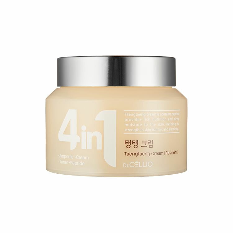 Dr. CELLIO Крем для лица с пептидами 70мл Dr. G50 4 IN 1 Taengtaeng Cream Peptide