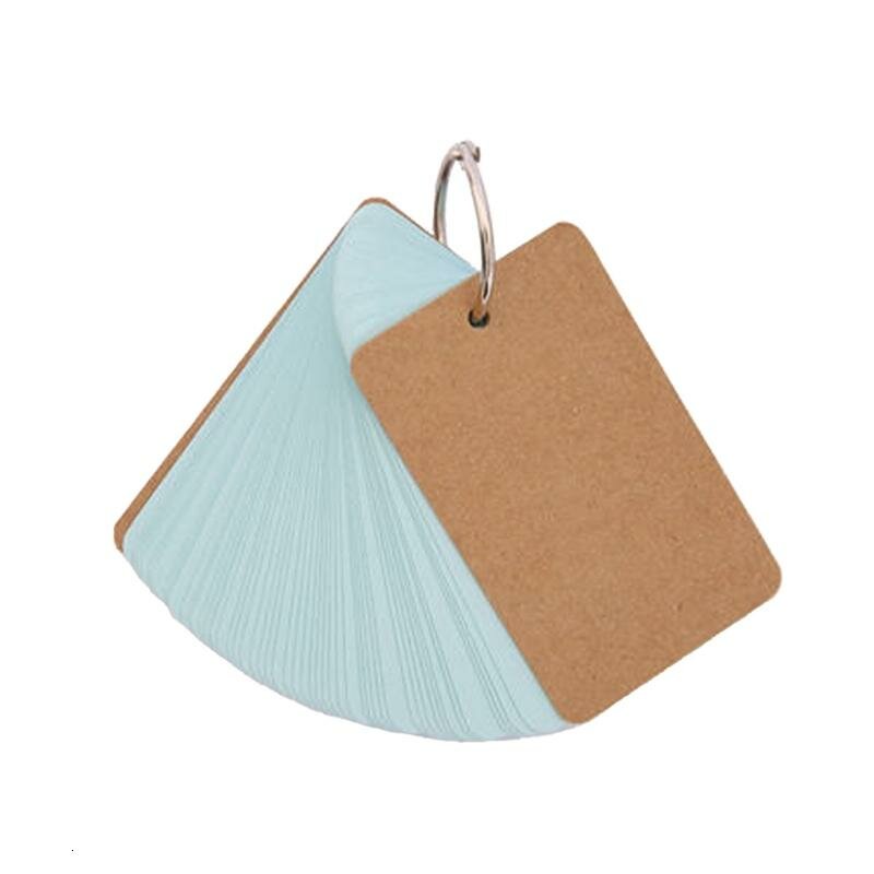 50 шт. карточки для запоминания, Синий