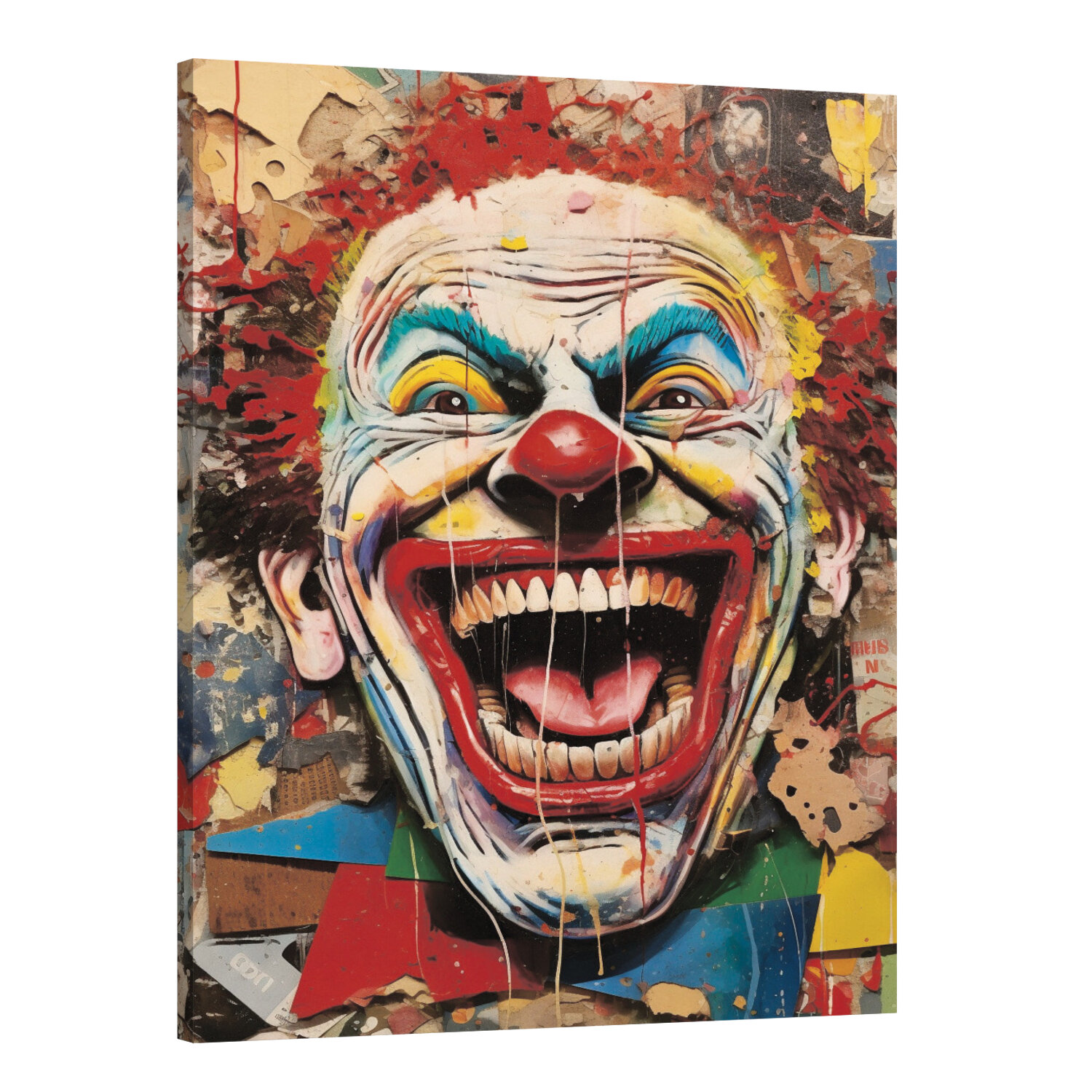 Интерьерная картина 50х70 "Смех шута"