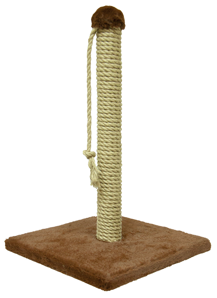 Зооник когтеточка круглая на подставке, одн. мех (300х300х520)