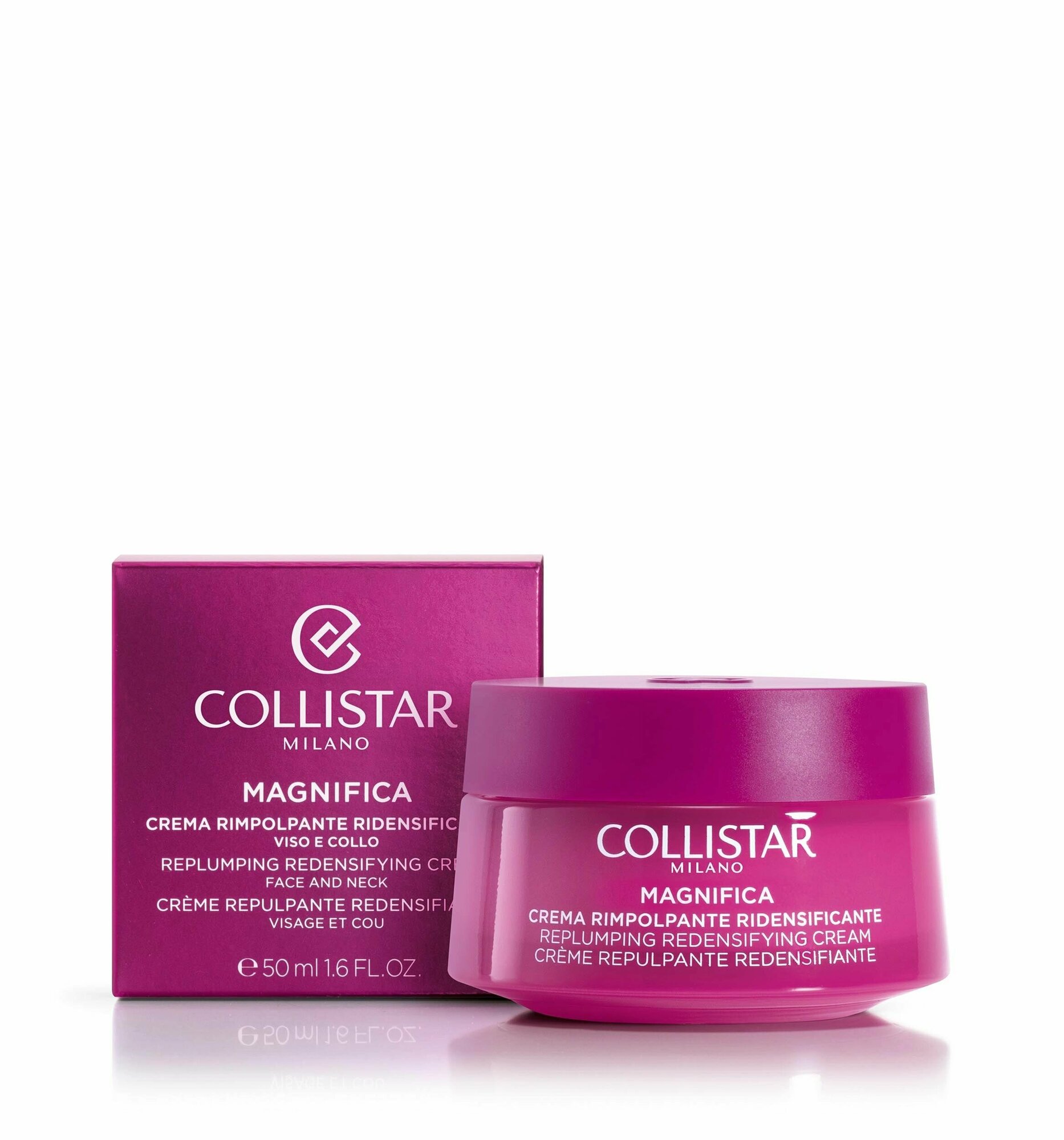 COLLISTAR MAGNIFICA REPLUMPING REDENSIFYING CREAM FACE AND NECK /Крем для Лица и Шеи Восстанавливающий 50 мл