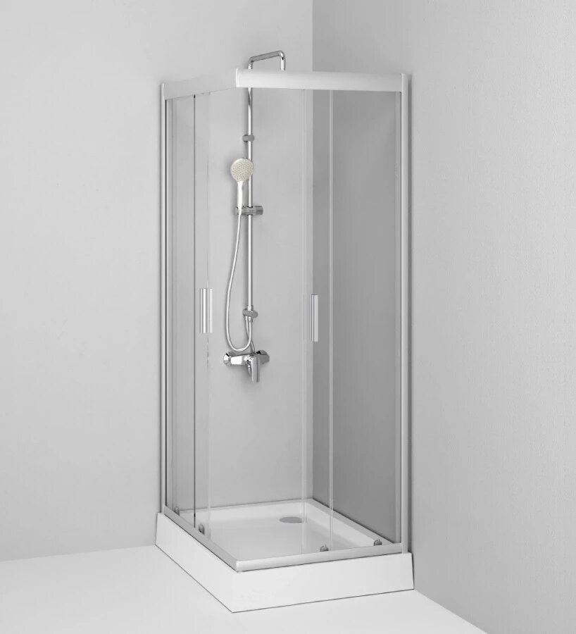 Душевой уголок без поддона 90x90 см AM.PM Gem W90G-403-090MT прозрачное