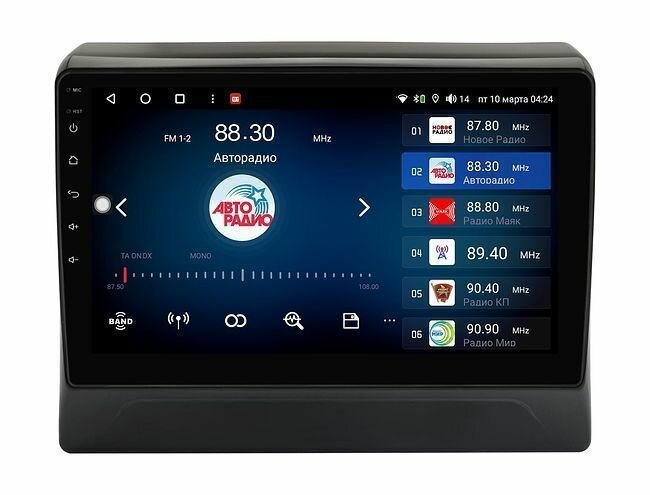 Магнитола Vaycar 10VO8 для MITSUBISHI Delica D5 2018+ Андроид, 8+128Гб