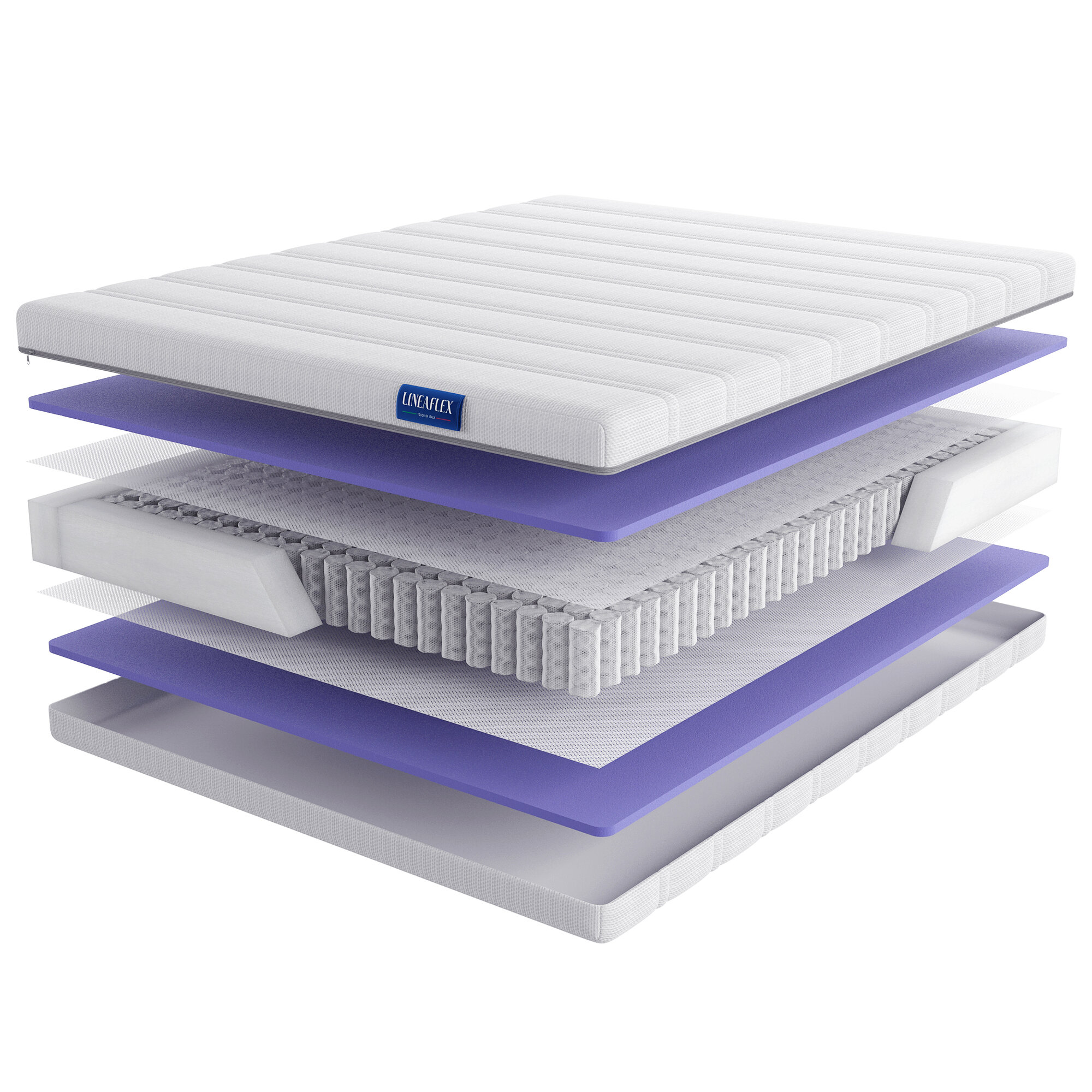 Матрас Lineaflex Bettino 140х200 анатомический мягкий Независимые пружины высота 20 см