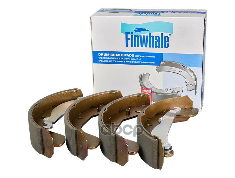 Finwhale Колодки Задние Барабанные Nexia(94-16), Lacetti(04-13), Lanos, Sens, Corsa Np1464, 96226110, 93747045 Finwhale арт. .