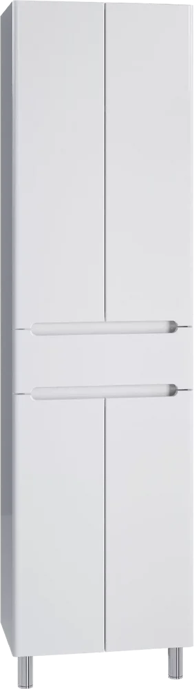 Шкаф-пенал Sanstar Адель 50 универсальный, белый 384.1-3.4.1.