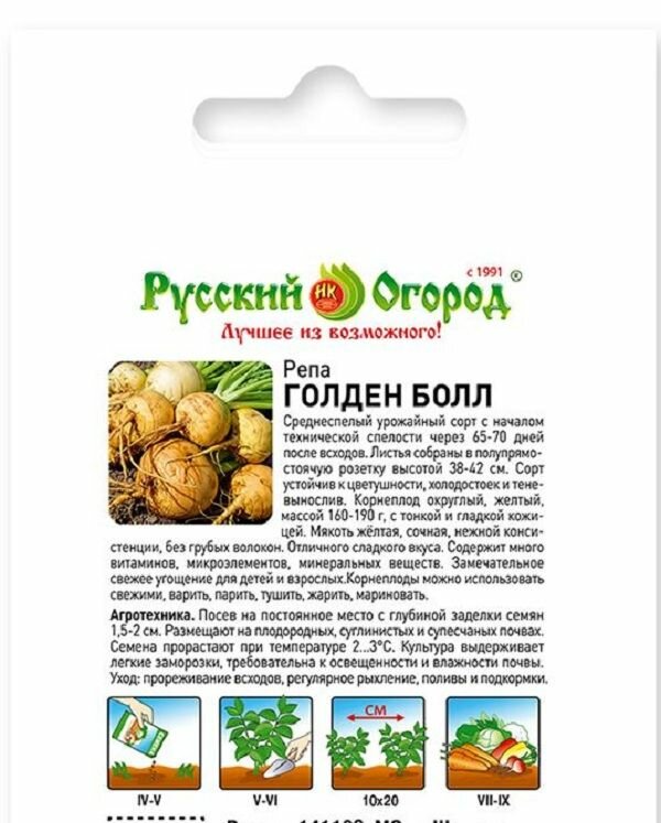 Репа Голден болл — фото 1