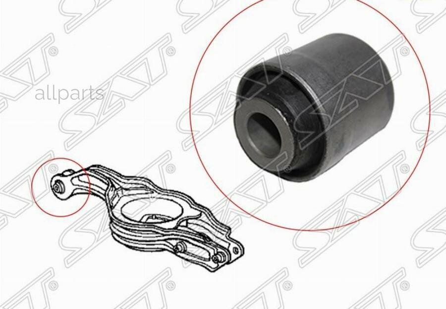 SAT ST-52355-SX0-020B Сайлентблок рычага Honda Accord 02-08 / Stepwgn 96-05