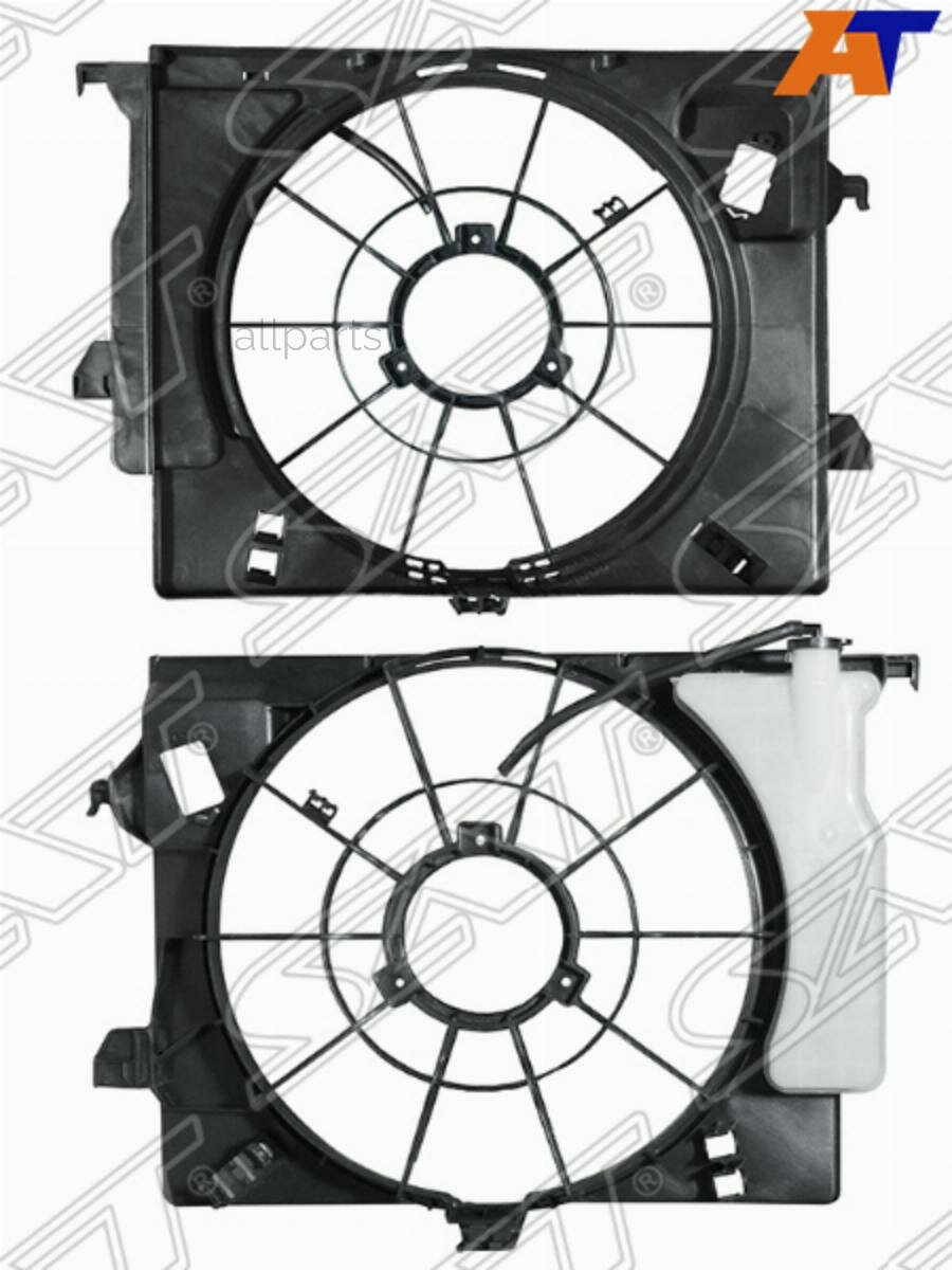 SAT ST-HNS1-200-0 Диффузор Hyundai Solaris 10-17 / Kia Rio 11-17
