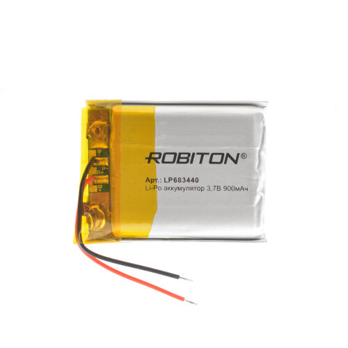 Аккумулятор ROBITON LP683440 3.7В 900мАч