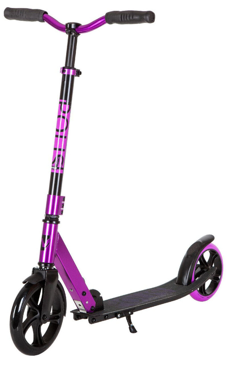 Самокат Novatrack Polis 200 Pro (2024) Фиолетово-черный
