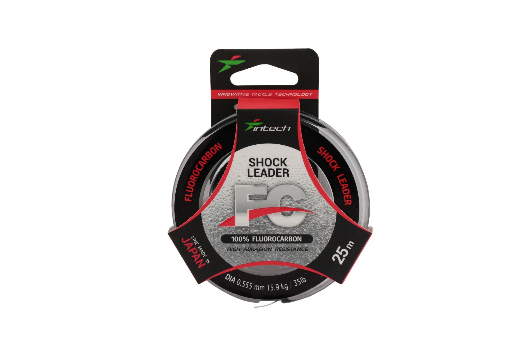 Intech FC Shock Leader леска 25 м, диаметр 0.555 мм, прочность 15.9 кг (35 lb)