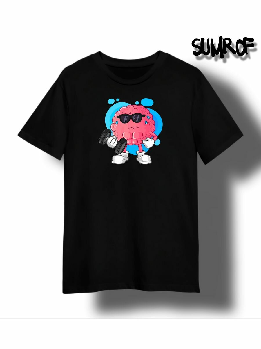 Футболка Zerosell Качай мозги