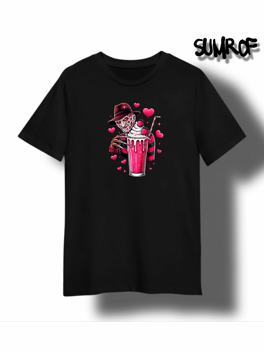 Футболка фреди крюгер бармен