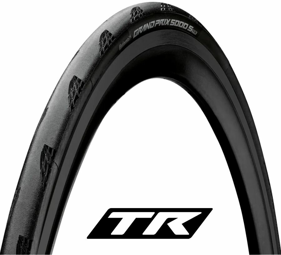 Покрышка бескамерная Continental Grand Prix 5000S TR Foldable 700х28C Кевлар OEM