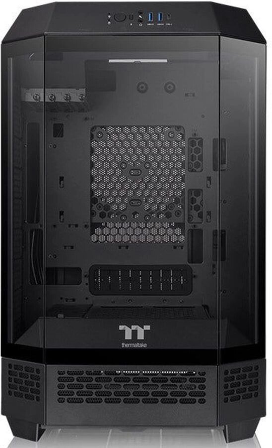 Корпус Thermaltake The Tower 300 Black черный без БП miniITX 7x120mm 5x140mm 2xUSB3.0 audio bott PSU