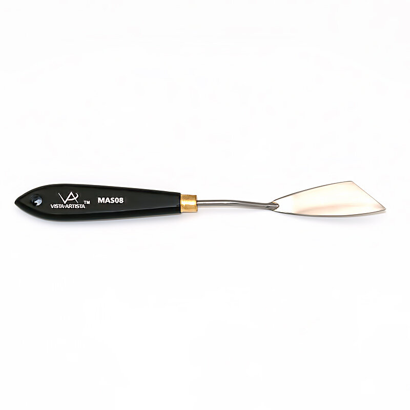 VISTA-ARTISTA мастихин художественный MAS08-MO38 с черной ручкой для акварели и гуаши