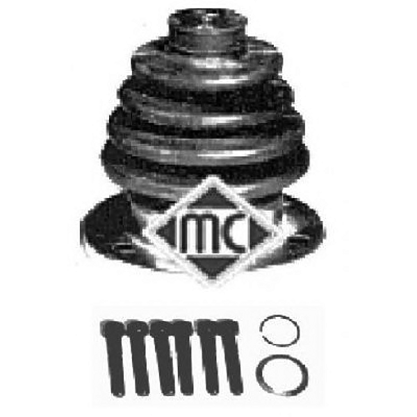 METALCAUCHO 01529 (46307029 / 60811991) пыльник шруса d 21-100 mm Audi (Ауди) 80 b3 / b4 Passat (Пассат) II внутр к-т