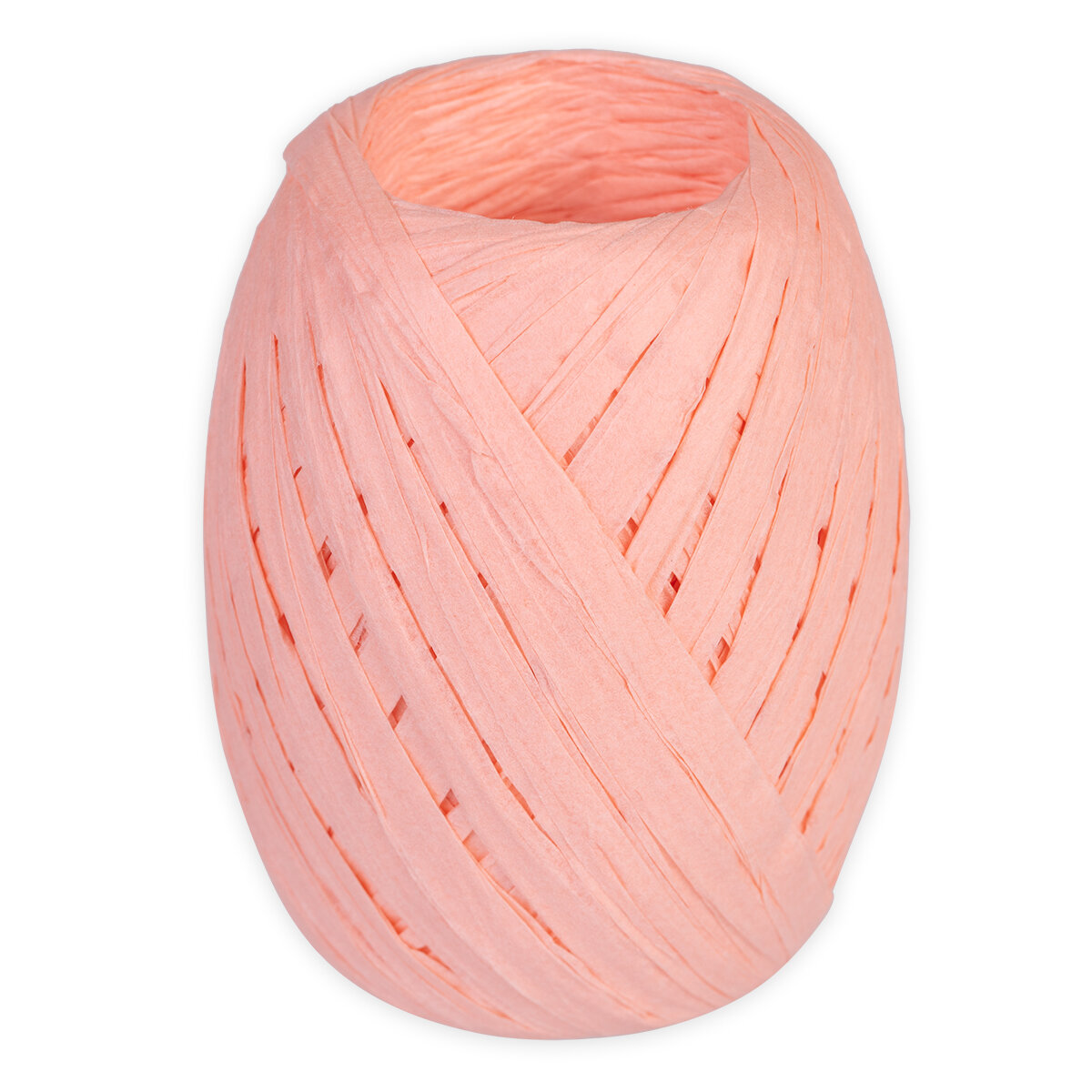 Рафия бумажная PARF-8 №001 бледно- розовый (2 мотка)