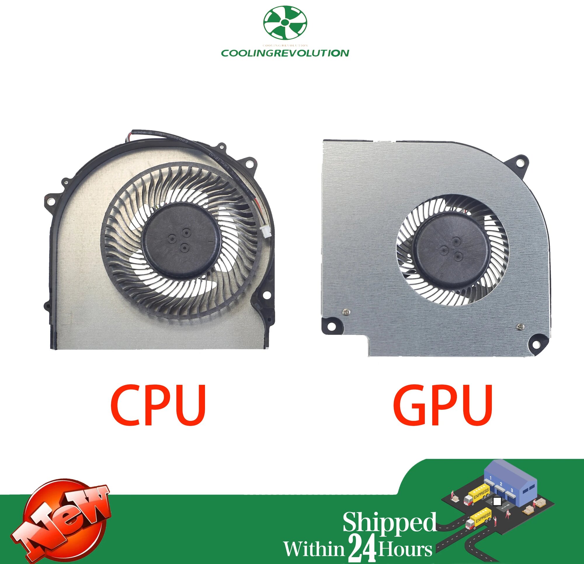 Охлаждающий вентилятор для ноутбука COOLING REVOLUTION EGC-77100V1-0AH CPU Fan