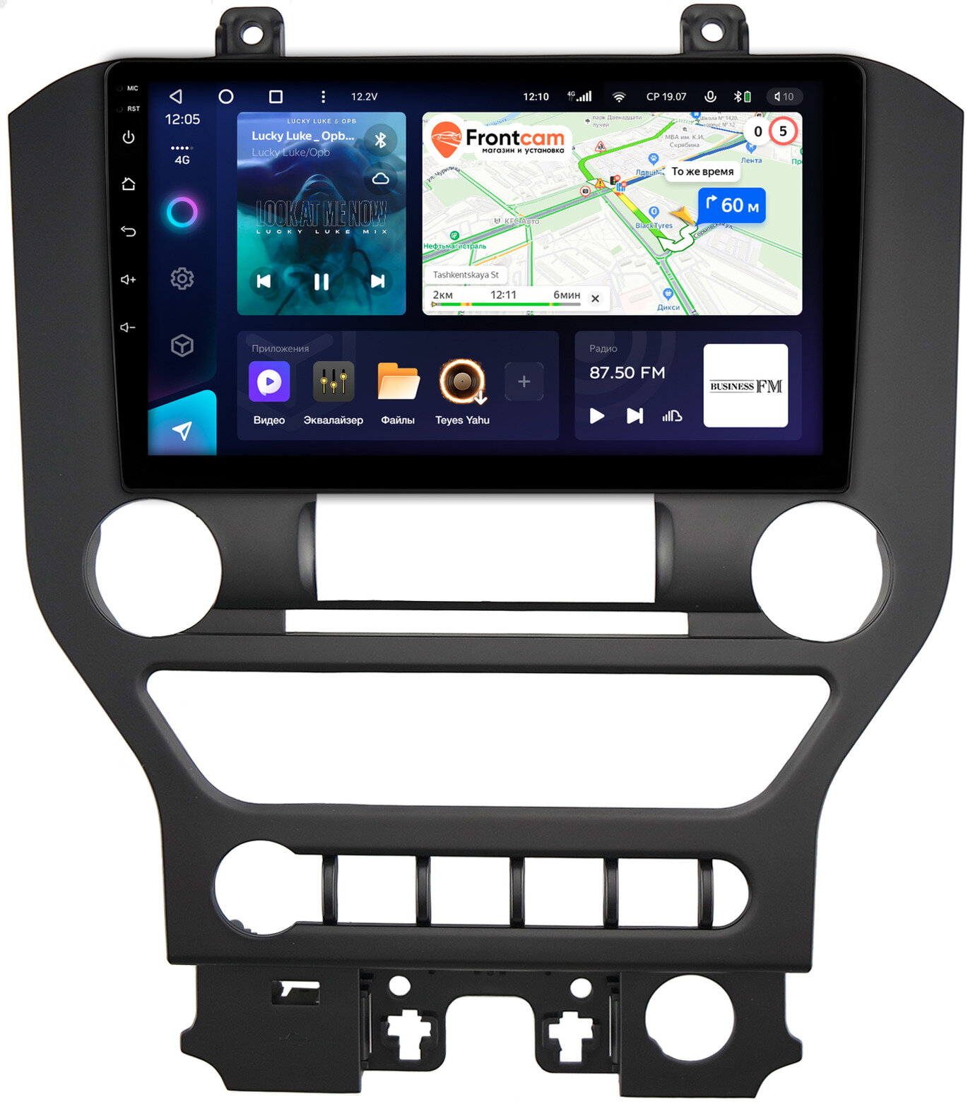 Штатная магнитола Ford Mustang 6 2014-2023 (Тип A) Teyes CC3 360 6/128 9" RM-9-662 Android 10 (4G-SIM, DSP, QLed)