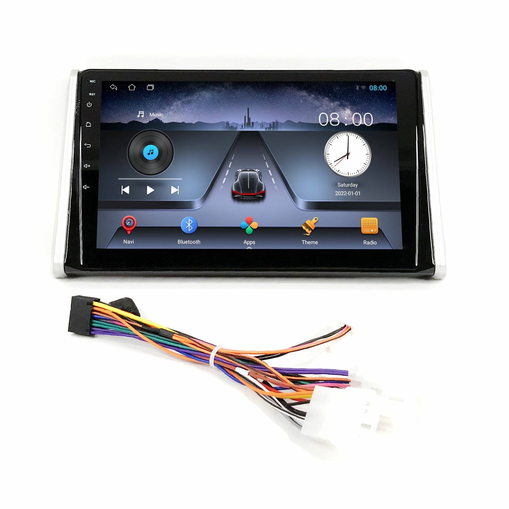 Автомагнитола Android для Toyota Rav4 5 2018-2024 QLED 2/32GB