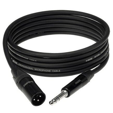 Кабель аудио 1xJack - 1xXLR KLOTZ M1MS1B0500 5.0m