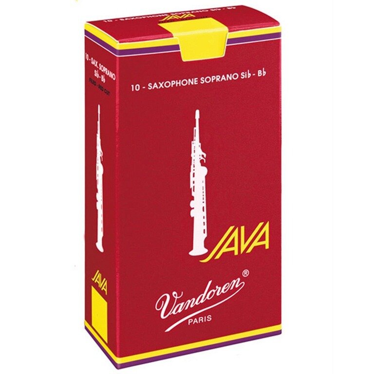 Трости для саксофона сопрано Vandoren SR303R Java Red Cut 3.0 10шт