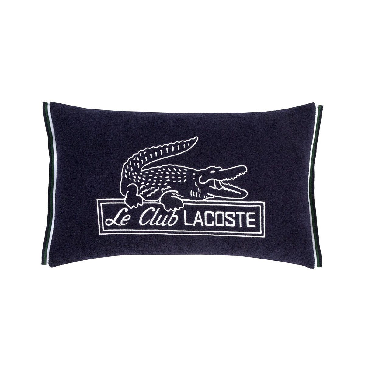 Декоративная подушка Lacoste Клуб (Club) Темно-синий (Marine) 33x57 см