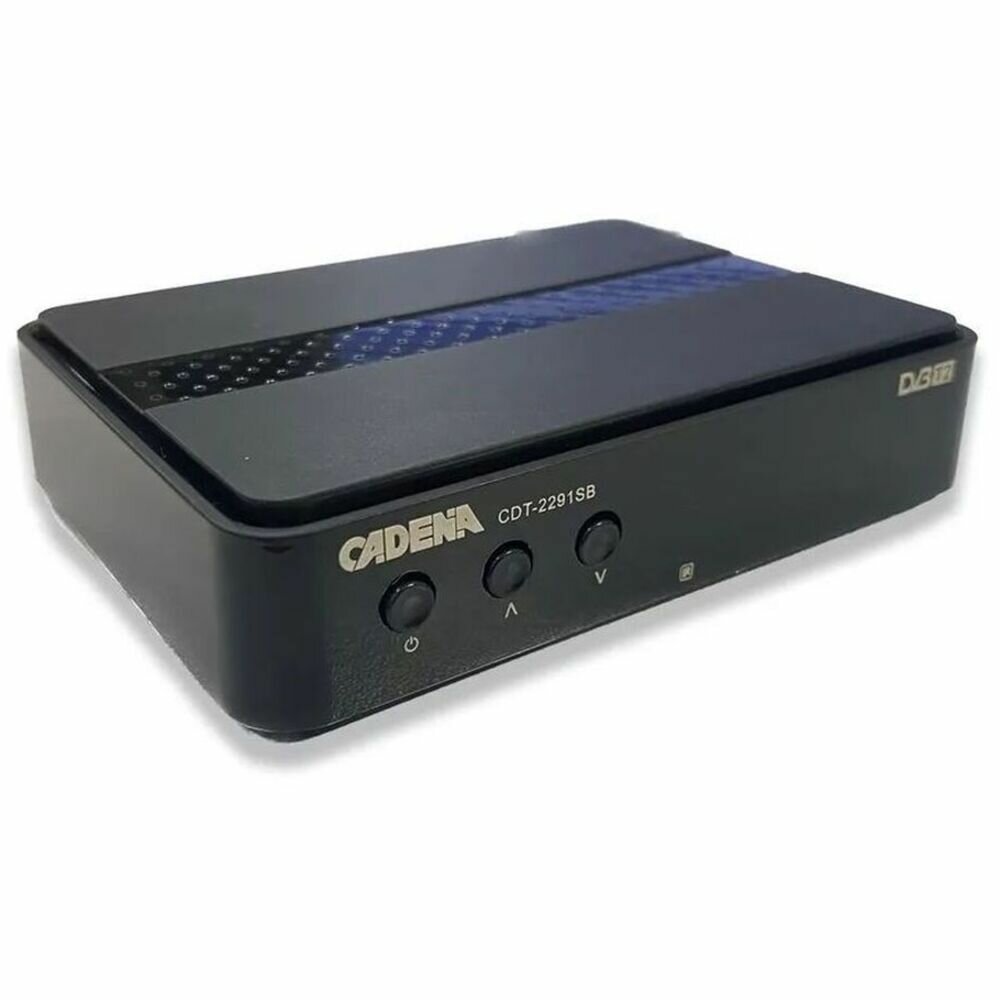 Ресивер Cadena CDT-2291SB черный DVB-T2