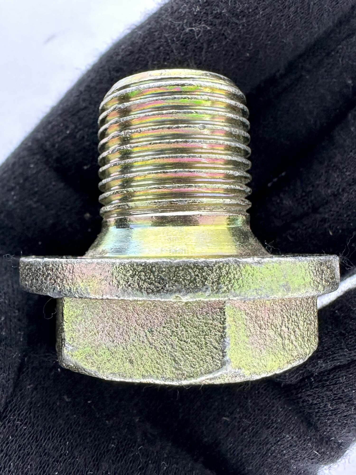 Болт М24 х 3 х 26 мм ЗМЗ-406, стяжной кленчатого вала (храповик) 406 двигателя, шкива коленвала, 1 штука