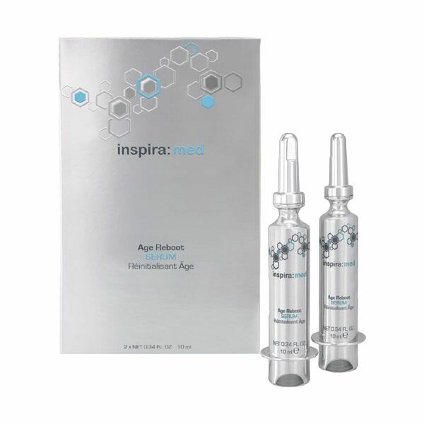 Inspira Cosmetics Интенсивно омолаживающая сыворотка Age Reboot Serum, 2 x 10 мл