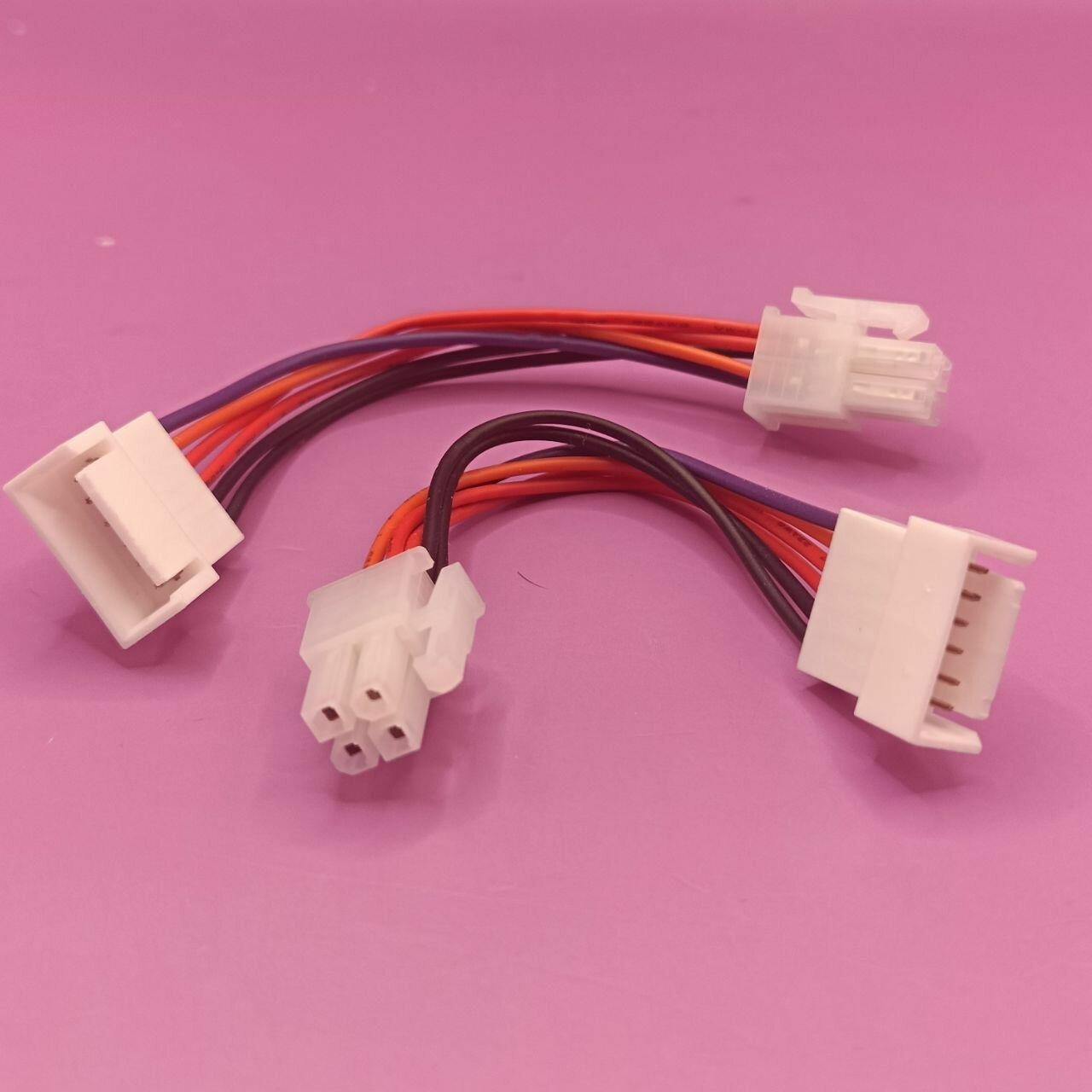 2 штуки! Шлейф-переходник с 4 на 6 пин-кулер WM