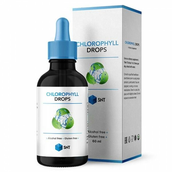 SNT Liquid Chlorophyll хлорофилл ликвид в каплях, 60 мл