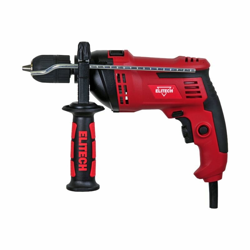 Дрель ударная электрическая ELITECH ДУ 0913РЭ (E2201.034.01) в кейсе