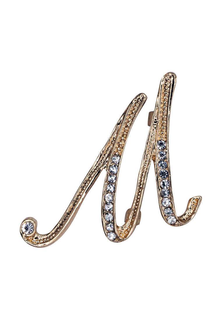 Брошь, стразы