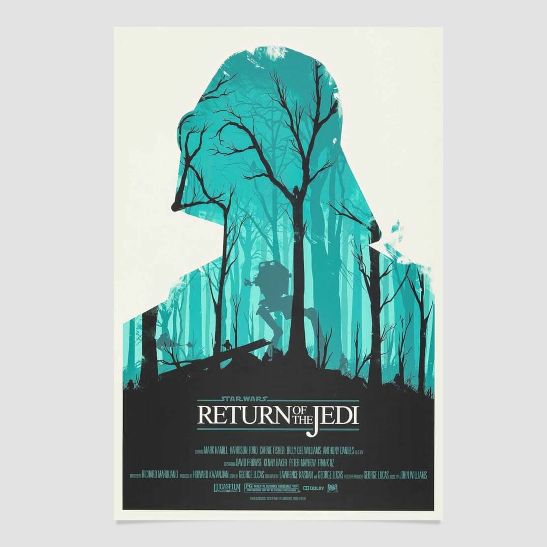 Постер (плакат) Звёздные Войны: Эпизод 6 Возвращение Джедая 40x60 см. от Poster4me