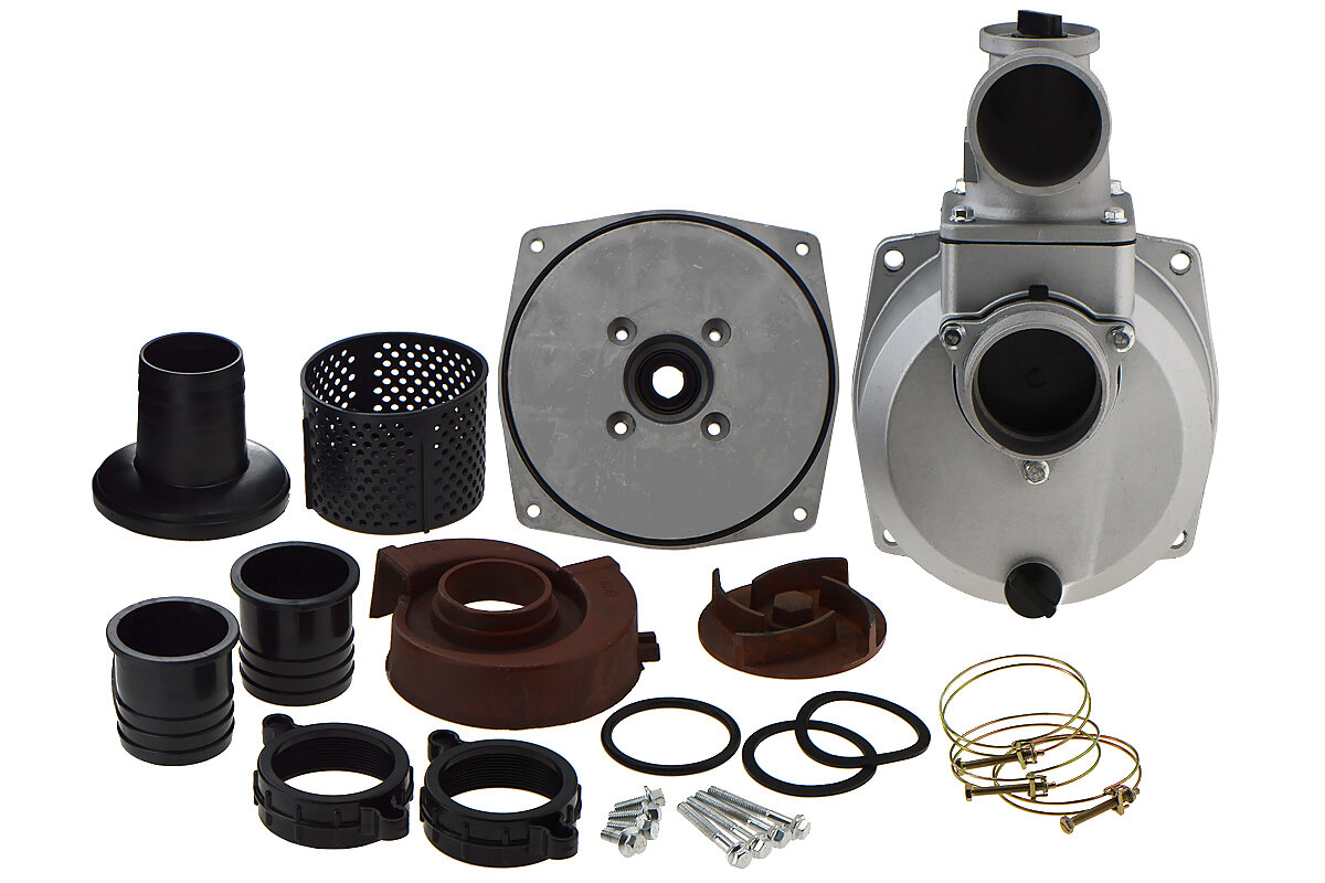 Корпус помпы в сборе подходит для мотопомпы бензиновой CHAMPION GP-80