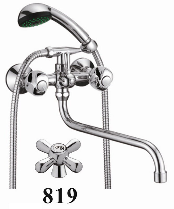 Смеситель для ванной комнаты D-Lin хром (D140819)