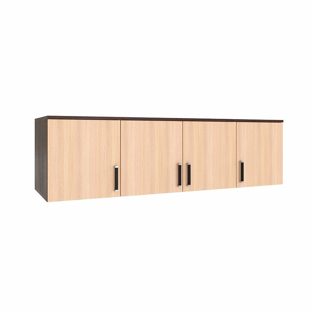 ARNIKA Антресоль для шкафа Лагуна 160, венге/дуб молочный